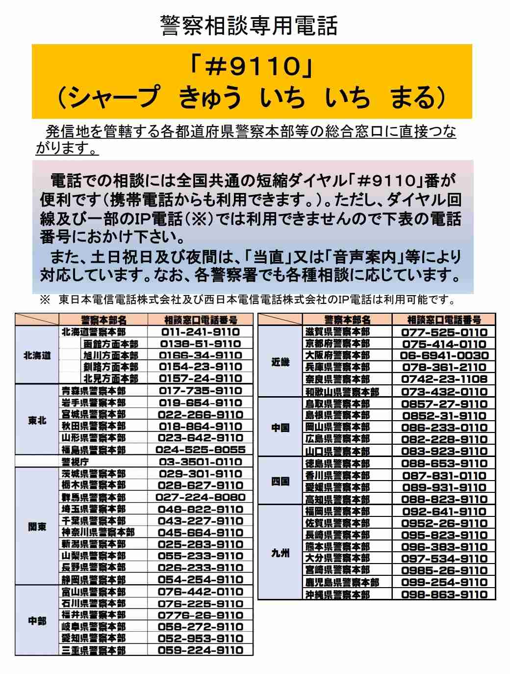 #9110かけたことありますか | ガールズちゃんねる - Girls Channel