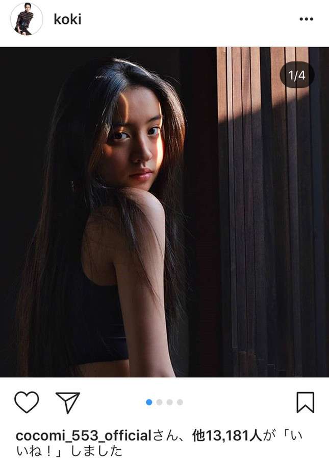 Koki, 自宅で姉・Cocomiとカメラ遊び Cocomi撮影ショットに「大人っぽくてセクシー」「かわいい」 | ガールズちゃんねる - Girls Channel