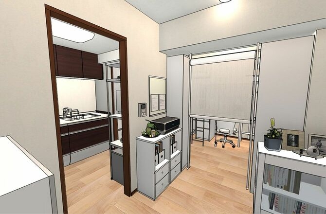 「59平方メートルの2LDKで子ども3人の個室はつくれるか」一級建築士が知恵を絞りつくした結果 | ガールズちゃんねる - Girls Channel