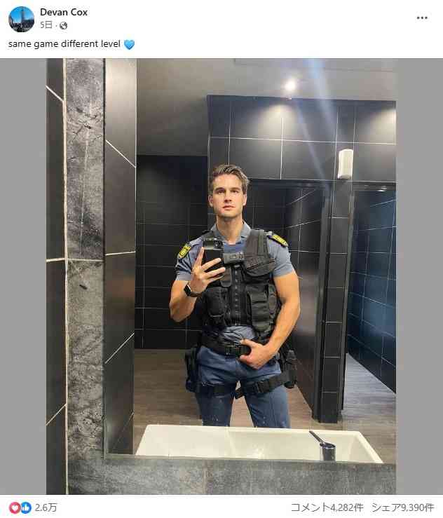 「私を捕まえて！」女性たちを魅了してやまないイケメンすぎる警察官（南ア） | ガールズちゃんねる - Girls Channel