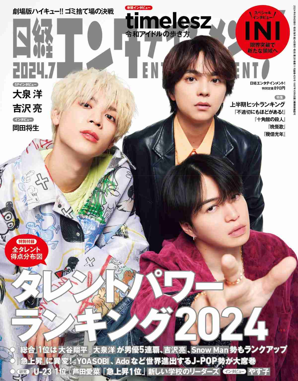 timelesz、“2度目のデビュー”語る「置いてかれてるなって思った」 新体制で初表紙 | ガールズちゃんねる - Girls Channel