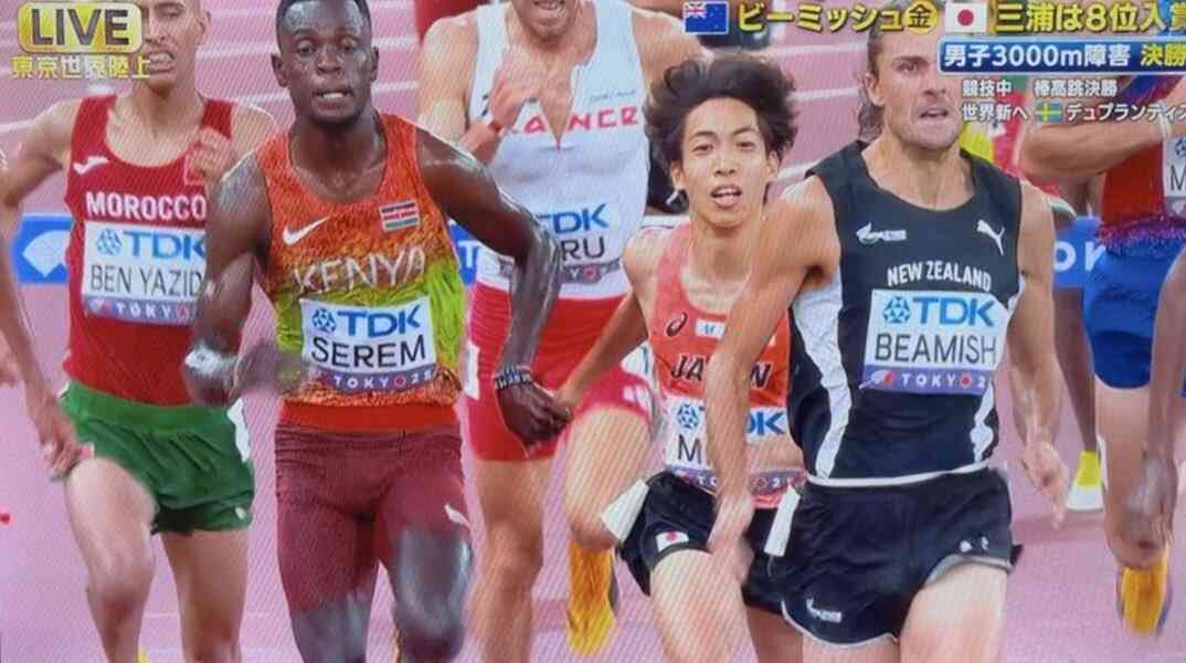 「明らかに妨害」「押されて引っ張られているのでは」世界陸上3000m障害・三浦龍司選手 最後の直線で外国人選手と接触も…前を向き感謝の言葉 「言い訳もしない素晴らしい男だ！」SNSに称賛の声相 ...